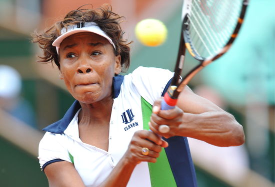 Venus Williams Us Returns Selima Sfar Editorial Stock Photo - Stock ...