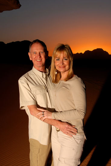 Sian Lloyd Jonathan Ashman Wadi Rum Editorial Stock Photo - Stock Image ...
