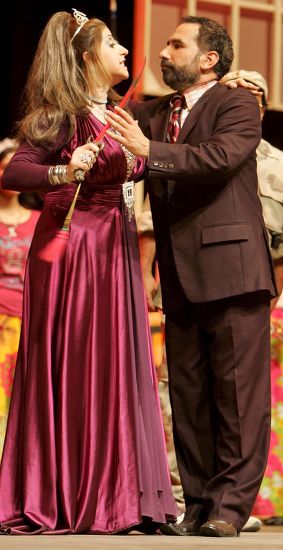 Iraqi Actors Perform Operetta Geb Almalik Editorial Stock Photo - Stock ...