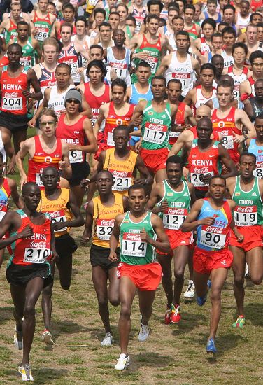 Worlds Fastest Distance Runner Double Gold Editorial Stock Photo ...