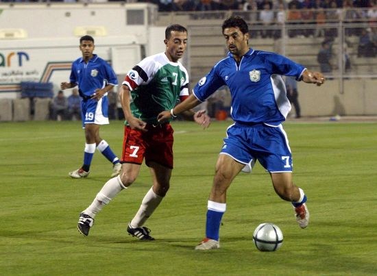 Jordanian Wehdat Team Player Ashraf Shatat Editorial Stock Photo ...