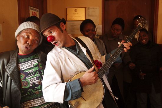 Clown Jamie Lachman Known Banjo Max Editorial Stock Photo - Stock Image ...