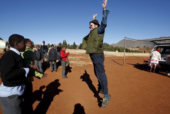 Clown Jamie Lachman C Known Banjo Editorial Stock Photo - Stock Image ...