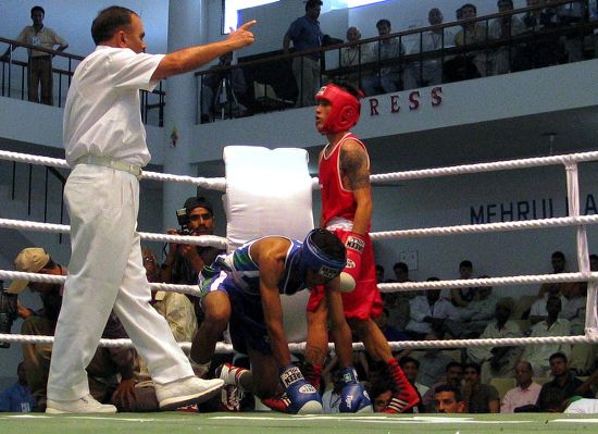 Pakistani Boxer Shoaib Rasheed C Goes Editorial Stock Photo - Stock Image | Shutterstock