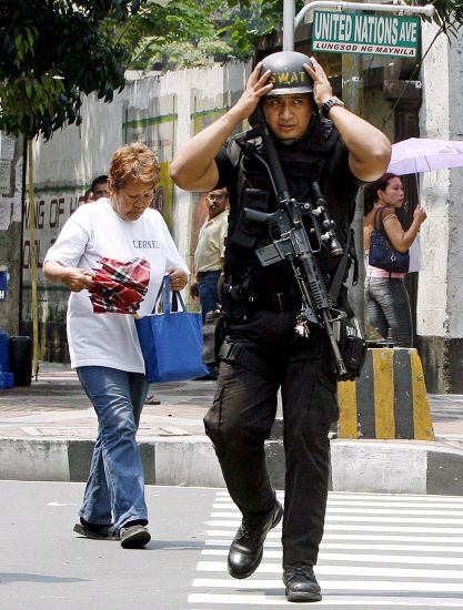 Filipino Member Special Weapons Tactics Swat Editorial Stock Photo ...