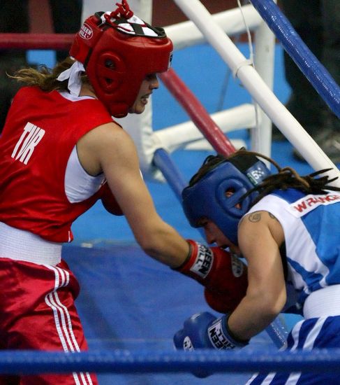 Gulsum Tatar Turkey L Fights Eva Editorial Stock Photo - Stock Image ...