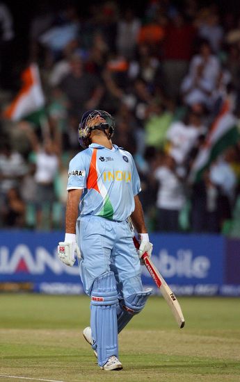Indian Batsman Yuvraj Singh Reacts After Editorial Stock Photo - Stock ...