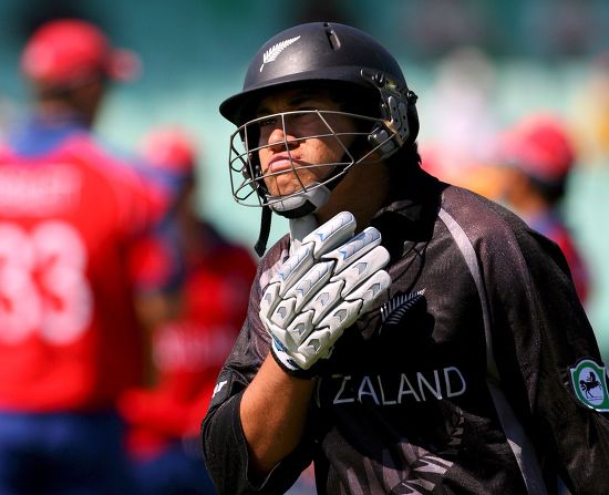 New Zealand Batsman Ross Taylor Reacts Editorial Stock Photo - Stock ...