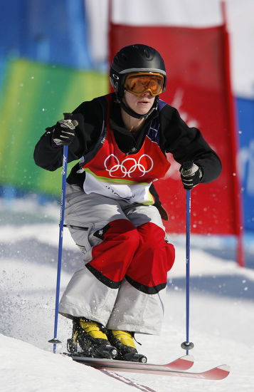 Canadas Jennifer Heil Action During Freestyle Editorial Stock Photo ...