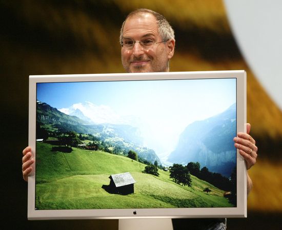 Apple Computers Ceo Steve Jobs Poses Editorial Stock Photo - Stock ...