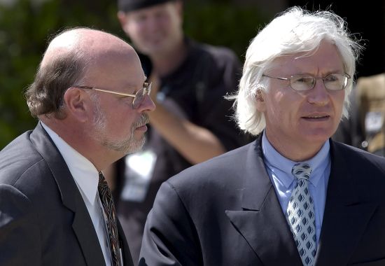 Robert Sanger L Thomas Mesereau Jr Editorial Stock Photo - Stock Image ...