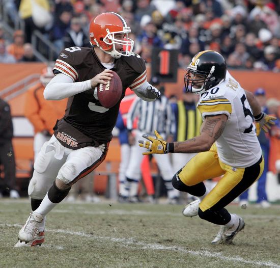 Quarterback Charlie Frye L Cleveland Browns Editorial Stock Photo ...