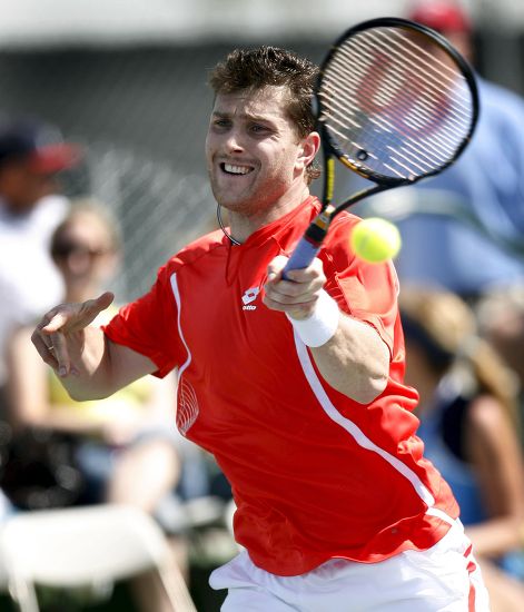 Michael Berrer Germany Hits Forehand Against Editorial Stock Photo ...