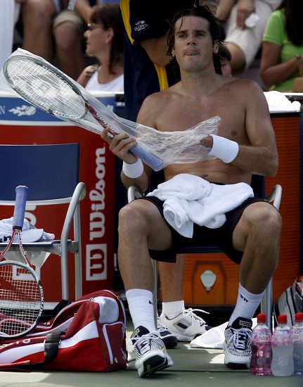 Tommy Haas Germany Gets New Racquet Editorial Stock Photo - Stock Image ...