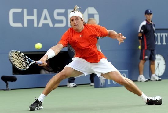 Igor Andreev Russia Hits Forehand Return Editorial Stock Photo - Stock ...