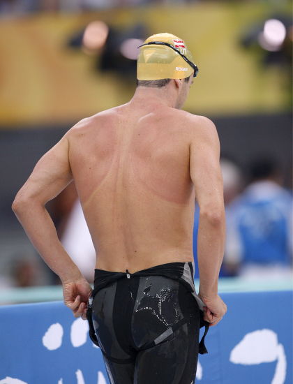 Austrian Swimmer Markus Rogan Walks Off Editorial Stock Photo - Stock ...