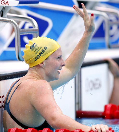 Australian Swimmer Leisel Jones Jubilates Her Editorial Stock Photo ...