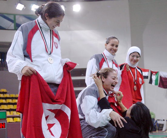 Hala Besbas 2l Tunisia Receives Her Editorial Stock Photo - Stock Image ...