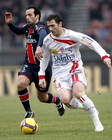 Psg Player Ludovic Giuly L Fights Editorial Stock Photo - Stock Image ...