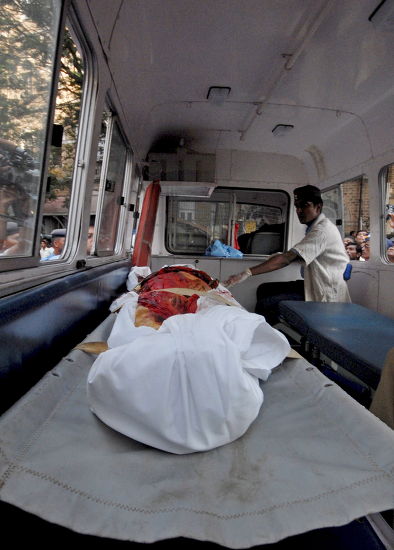 Indian Official Dead Body Victim Terror Editorial Stock Photo - Stock ...
