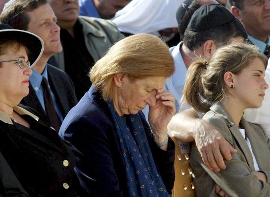 Wife Ezer Weizman Ruhama C Pay Editorial Stock Photo - Stock Image ...