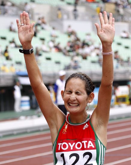 Portuguese Ines Henriques Celebrates After Womens Editorial Stock Photo ...