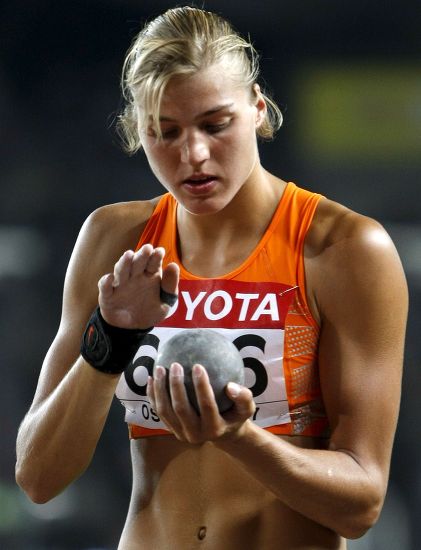 Dutch Jolanda Keizer Competes Shot Put Editorial Stock Photo - Stock ...