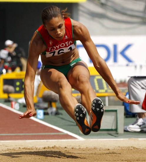 Naide Gomes Portugal Competes Long Jump Editorial Stock Photo - Stock ...