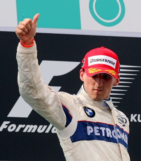 Polish Formula One Driver Robert Kubica Editorial Stock Photo - Stock ...