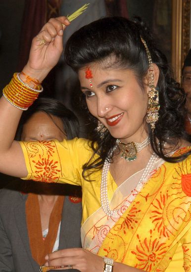 Nepals Crown Princess Himani Receives Jamara Editorial Stock Photo ...