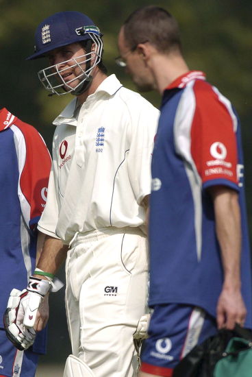 England Cricketer Michael Vaughan C Leaves Editorial Stock Photo ...