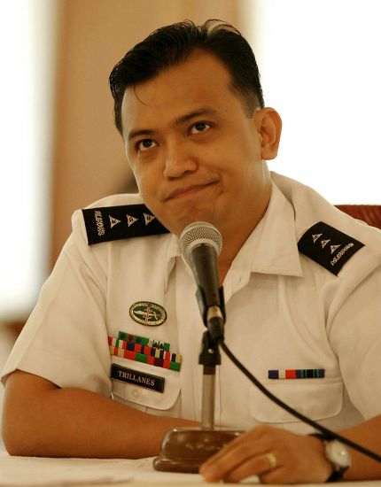 Navy Lieutenant Senior Grade Antonio Trillanes Editorial Stock Photo ...