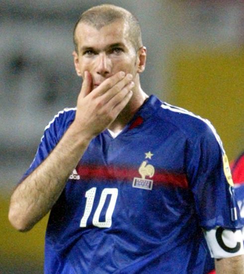 French Captain Zinedine Zidane After Euro Editorial Stock Photo - Stock ...