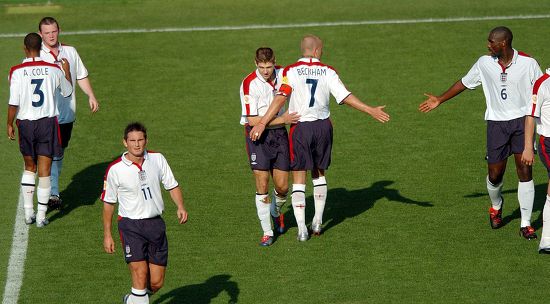 England Captain David Beckham No 7 Editorial Stock Photo - Stock Image ...