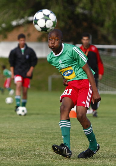 South African Soccer Players Under Thirteen Editorial Stock Photo ...