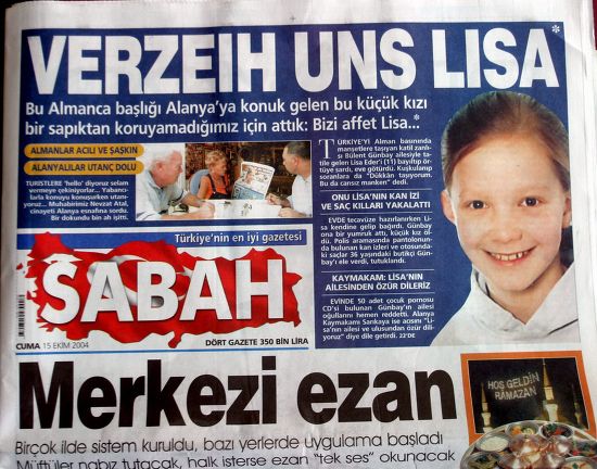 Turkish Daily Newspaper Sabah Made Front Editorial Stock Photo - Stock ...