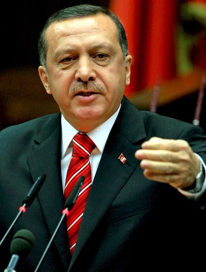 Turkeys Prime Minister Recep Tayyip Erdogan Editorial Stock Photo ...