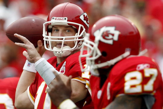 Kansas City Chiefs Quarterback Damon Huard Editorial Stock Photo ...