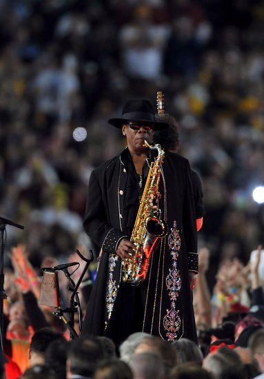 Sax Player Clarence Clements Bruce Springsteen Editorial Stock Photo ...