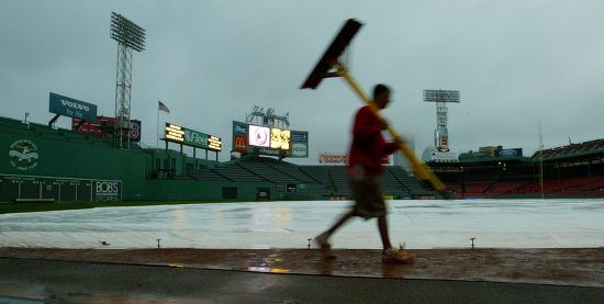 Ground Crew Worker Fenway Park Boston Editorial Stock Photo - Stock ...