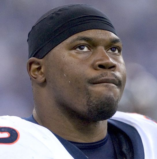 Denver Broncos Defensive End Bertrand Berry Editorial Stock Photo ...