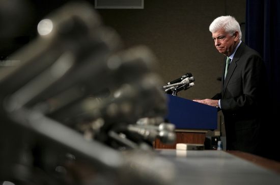 Us Democratic Senator Christopher Dodd Connecticut Editorial Stock ...