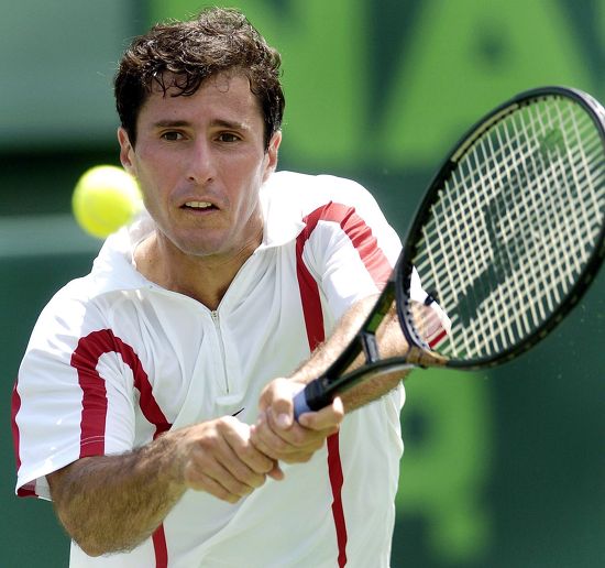 Vincent Spadea Us Returns Ball Marat Editorial Stock Photo - Stock ...