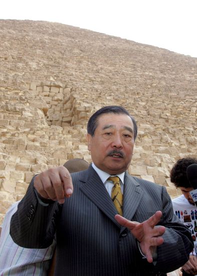 Japanese Professor Sakuji Yoshimura Talks Reporters Editorial Stock ...