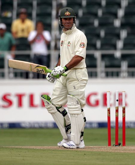 Australian Captain Ricky Ponting Looks Back Editorial Stock Photo ...