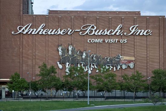 Anheuserbusch Budweiser Brewery St Louis Missouri Editorial Stock Photo ...