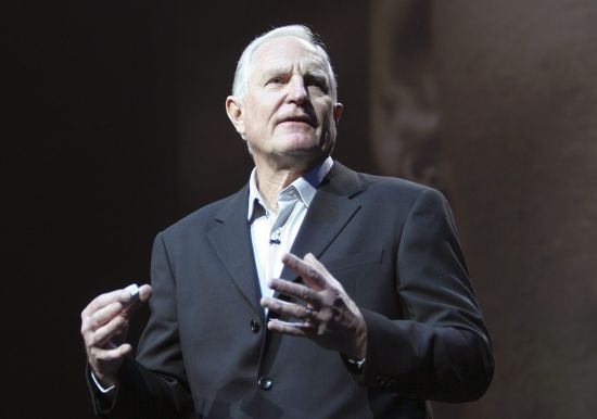 Intels Ceo Craig Barrett Gives Keynote Editorial Stock Photo - Stock ...