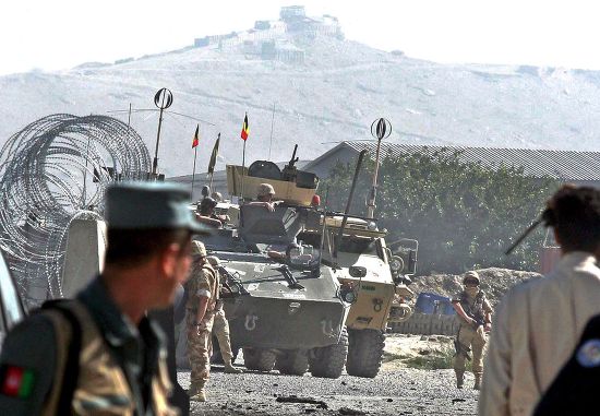 Belgian Other Isaf Troops Inspect Site Editorial Stock Photo - Stock ...