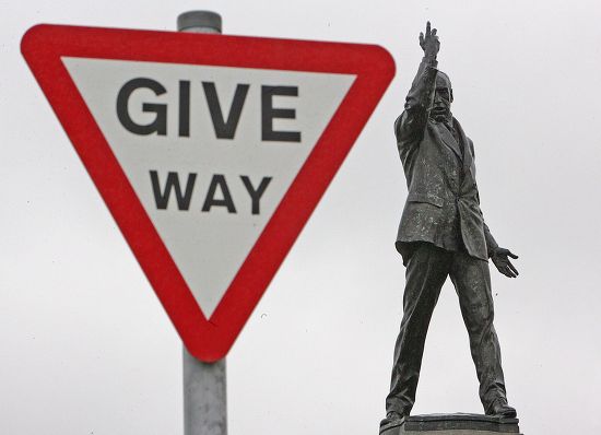 Statue Pro British Unionist First Prime Editorial Stock Photo - Stock ...