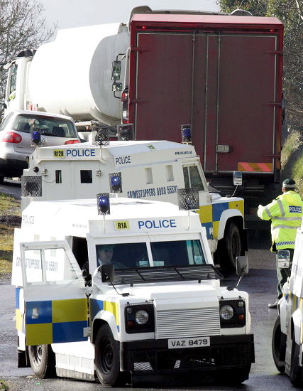 Psni Police Service Northern Ireland Officers Editorial Stock Photo ...